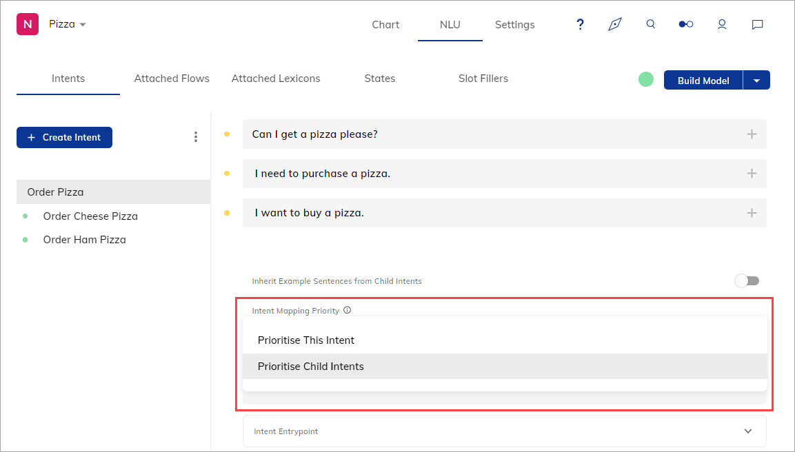 Intent Mapping Priority（インテントマッピングの優先順位） | Cognigy - 対話型AI（チャットボット開発プラットフォーム）