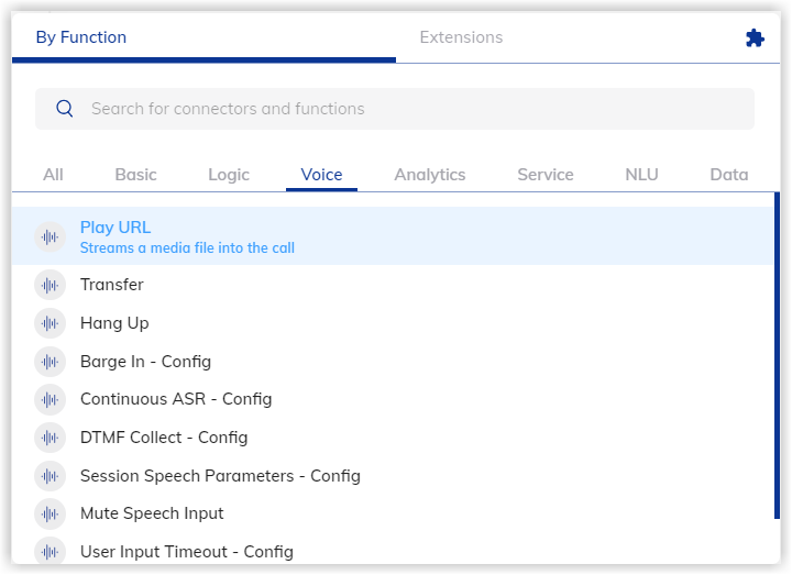 汎用Voice Nodes | Cognigy - 対話型AI（チャットボット開発プラットフォーム）